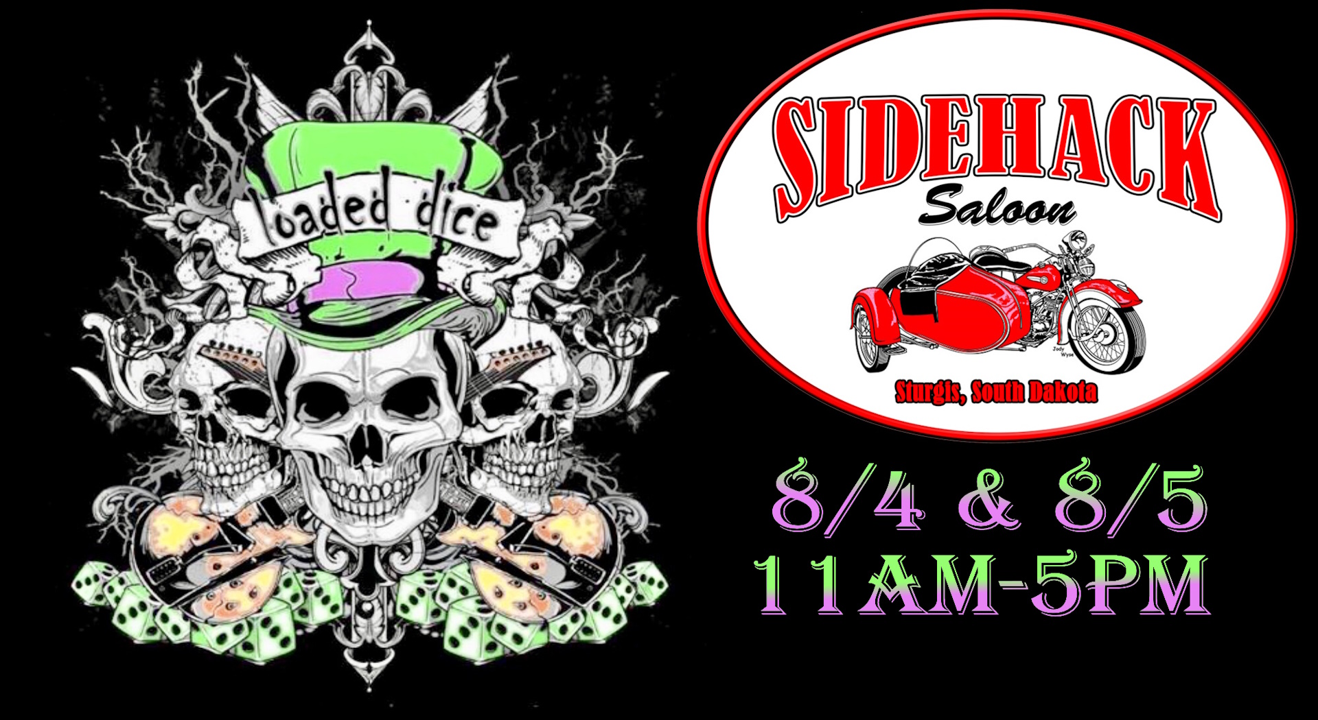 EVENTS – Sidehack Saloon